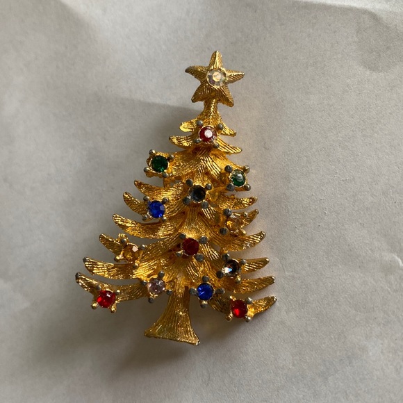 Rafaelian | Jewelry | Rare Vintage Rafaelian Gold Toned Rhinestone ...